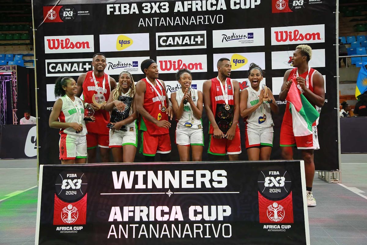 Basket-ball/ Madagascar: Les Ankoay en route pour la FIBA 3x3 champions cup